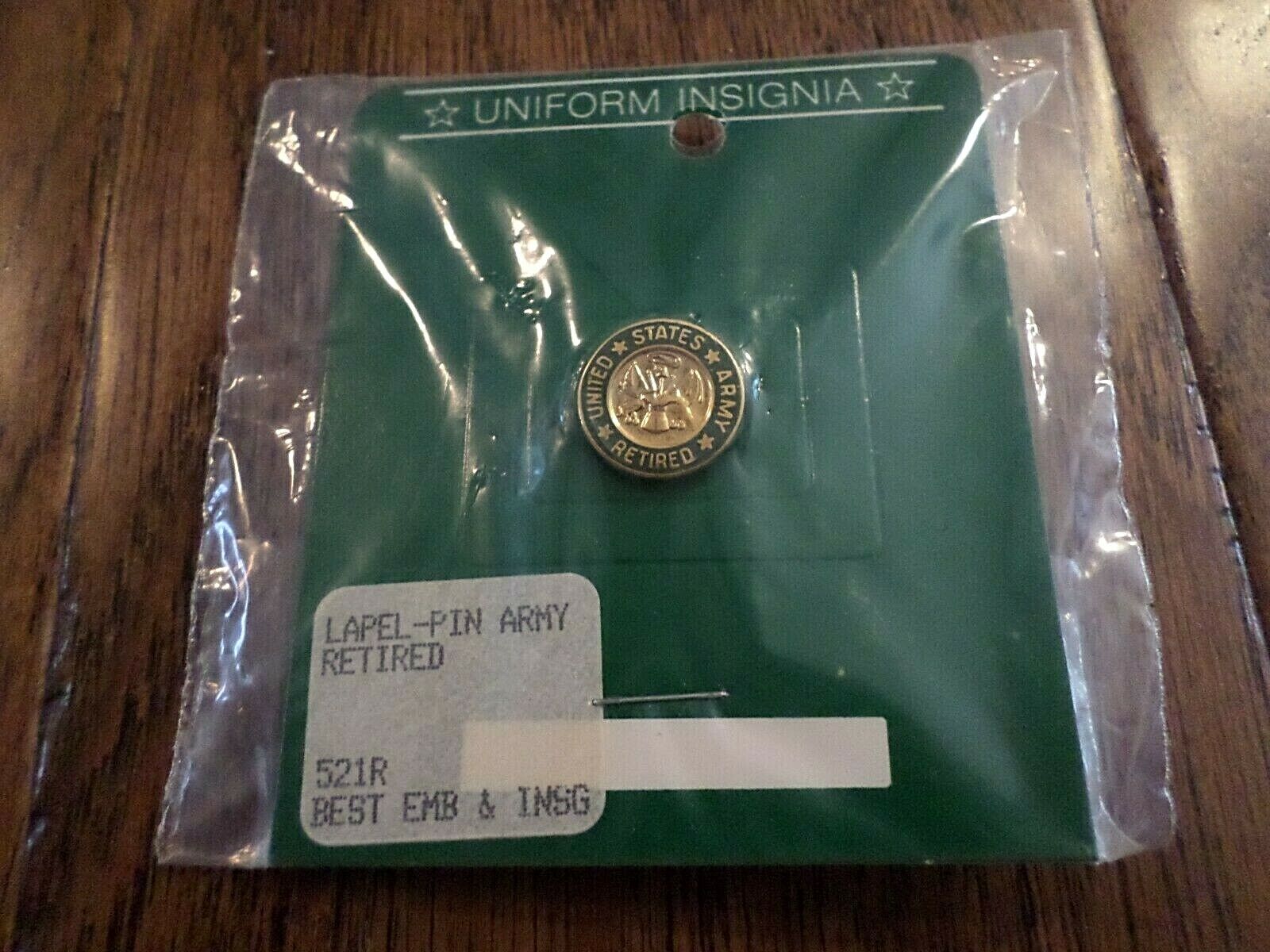 Retired Pins – Clay's Military