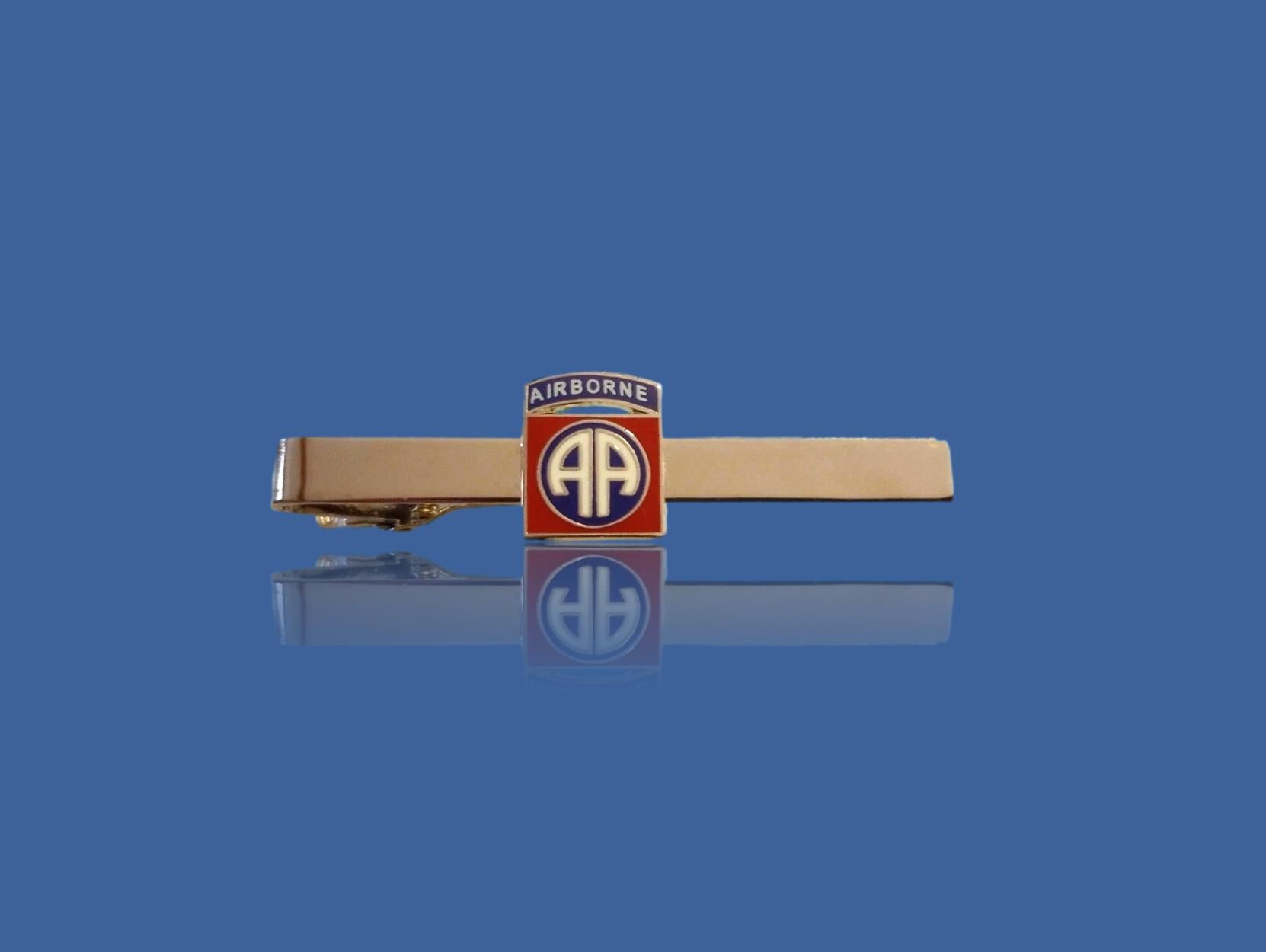 U.S MILITARY 82nd AIRBORNE DIVISION TIE BAR TIE TAC MADE IN THE U.S.A ...