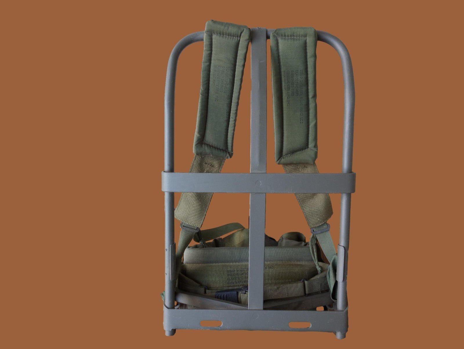 U.S MILITARY ISSUE ALICE PACK FRAME LC-2 COMPLETE W/ STRAPS & KIDNEY P ...