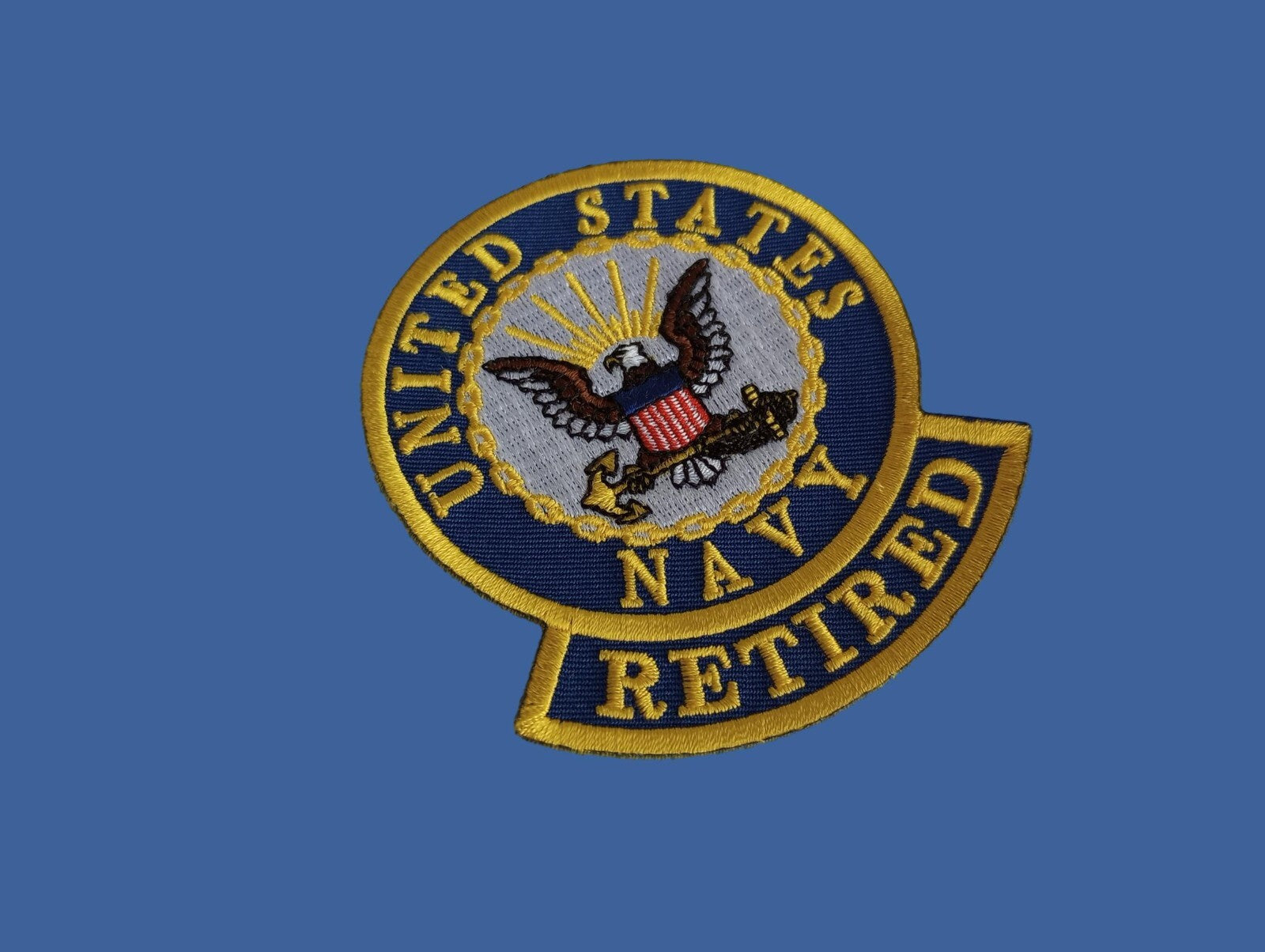 U.S NAVY RETIRED PATCH U.S MILITARY – Clay's Military