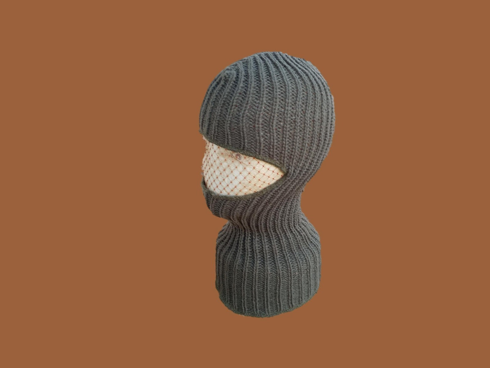 EAST GERMAN MILITARY ARMY COLD WEATHER FACE MASK BALACLAVA GENUINE NVA ...