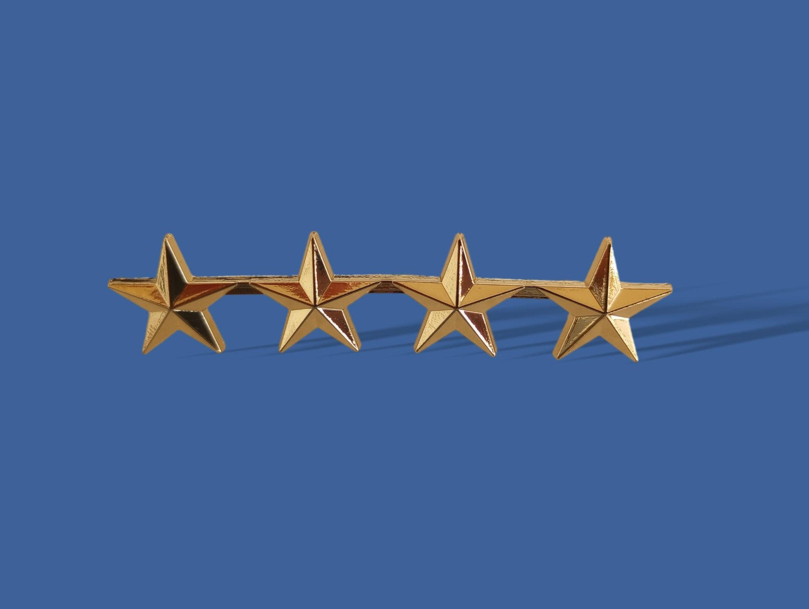 U.S MILITARY FOUR STAR GENERAL PIN GOLD COLLAR INSIGNIA PIN LAPEL ...