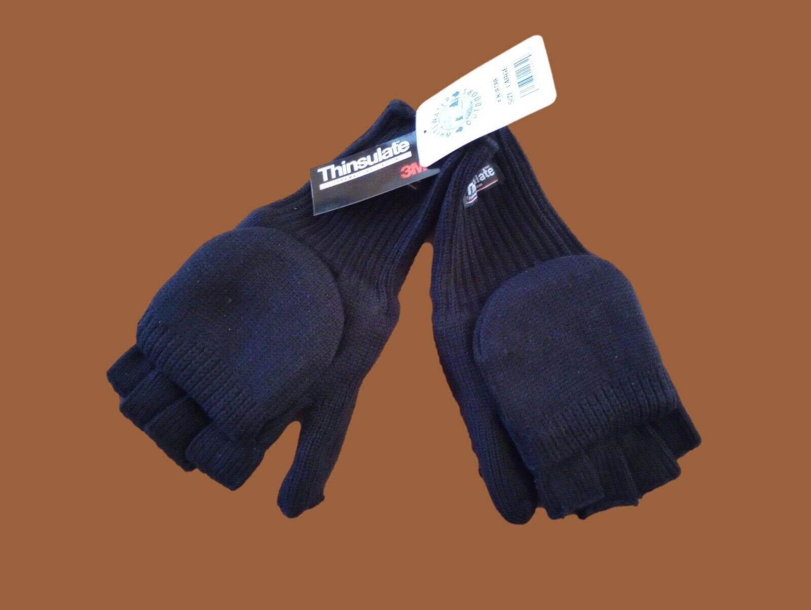 WHITEWATER THINSULATE 3M CONVERTIBLE FINGERLESS GLOVES MITTENS – Clay's ...