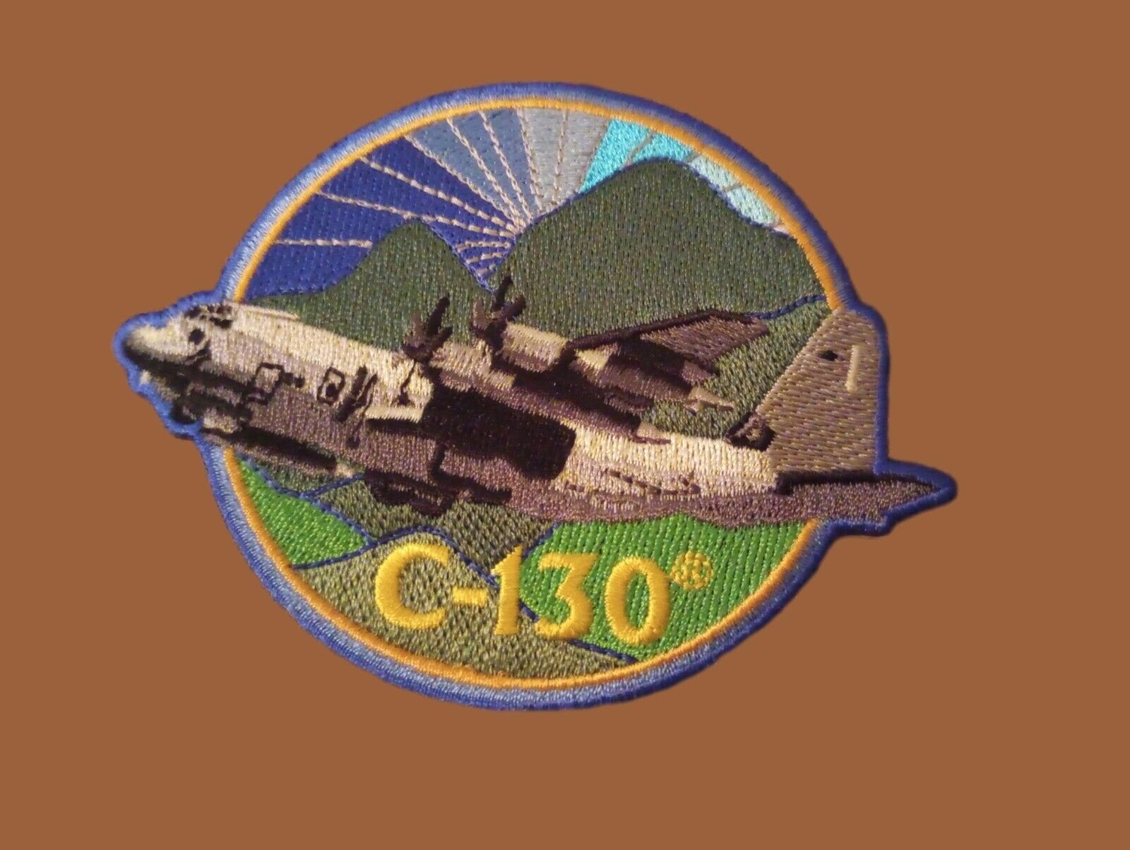 U.S.MILITARY AIR FORCE C-130 HAT JACKET PATCH HEAT TRANSFER – Clay's ...