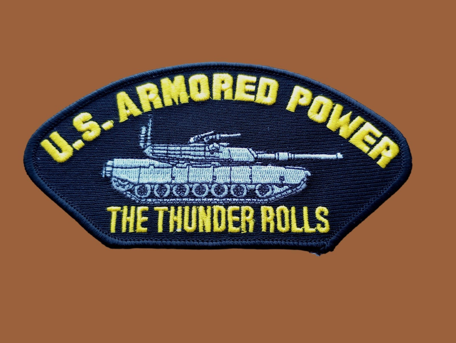 U.S MILITARY ARMORED POWER HAT PATCH M1 ABRAMS TANK HEAT TRANSFER NEW ...