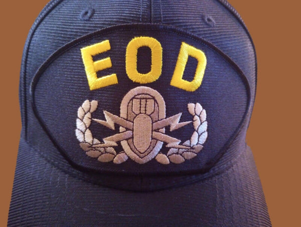U.S MILITARY ARMY NAVY EOD HAT OFFICIAL U.S MILITARY BALL CAP USA MADE ...