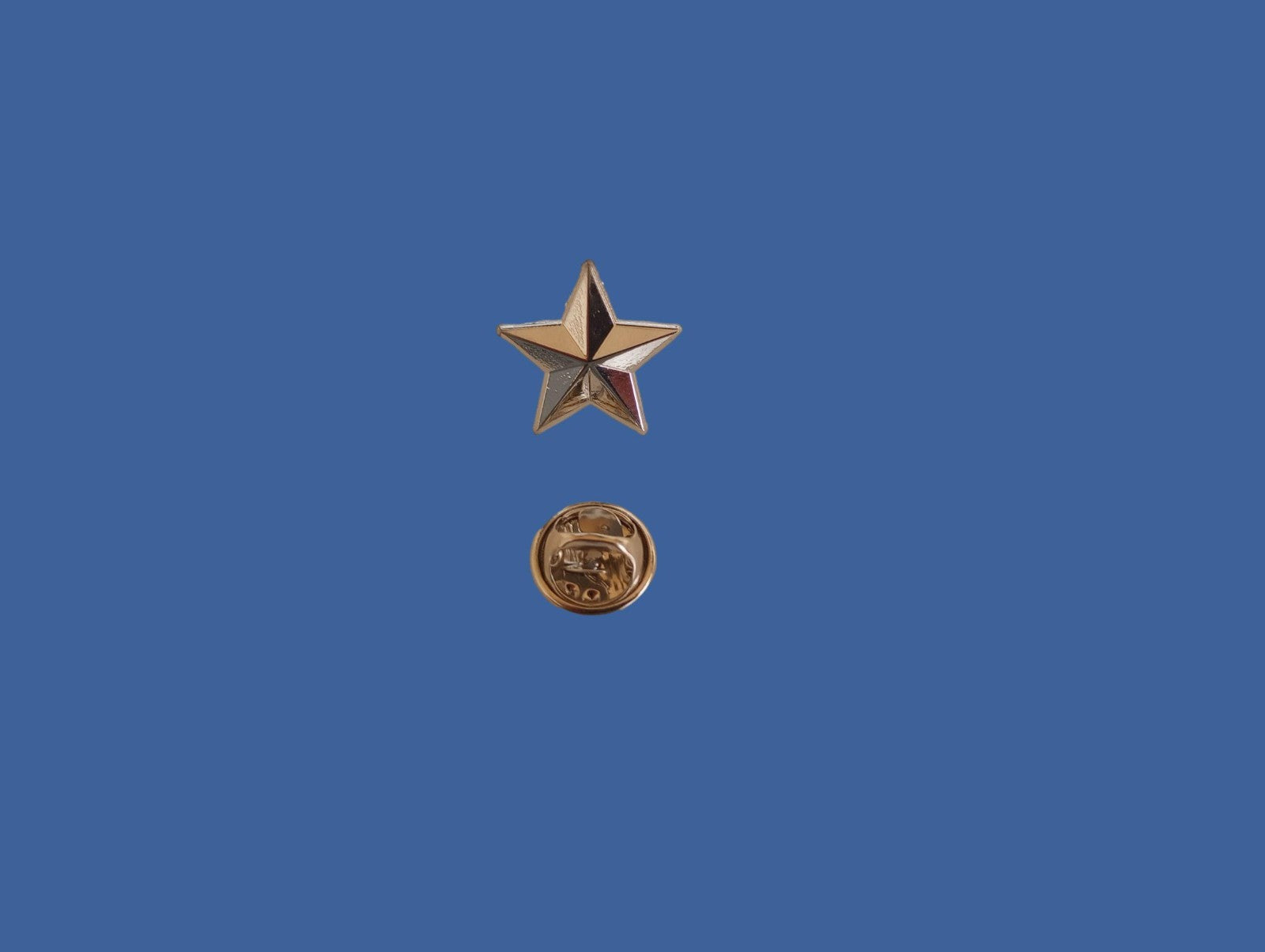 U.S MILITARY BRIGADIER GENERAL SILVER ONE STAR COLLAR INSIGNIA – Clay's ...