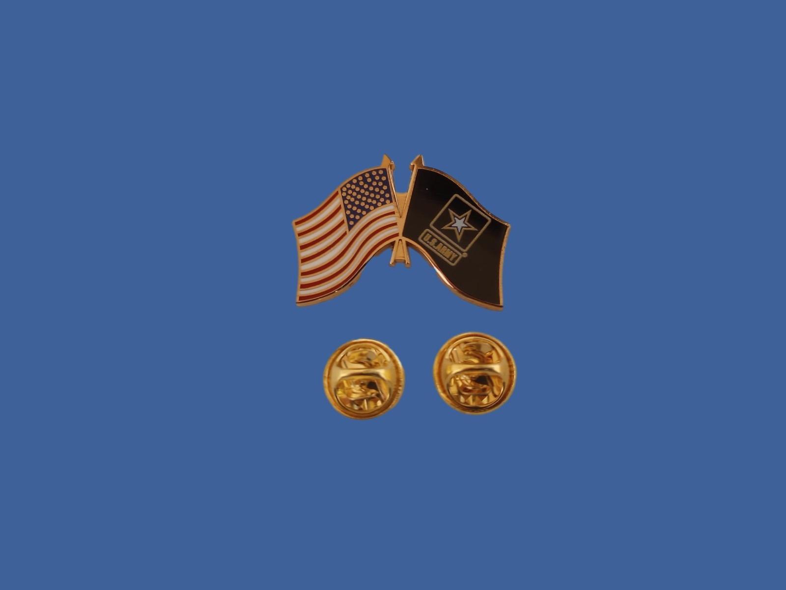 U.S MILITARY ARMY FLAG U.S.A FLAG PIN ARMY LAPEL HAT PIN – Clay's Military