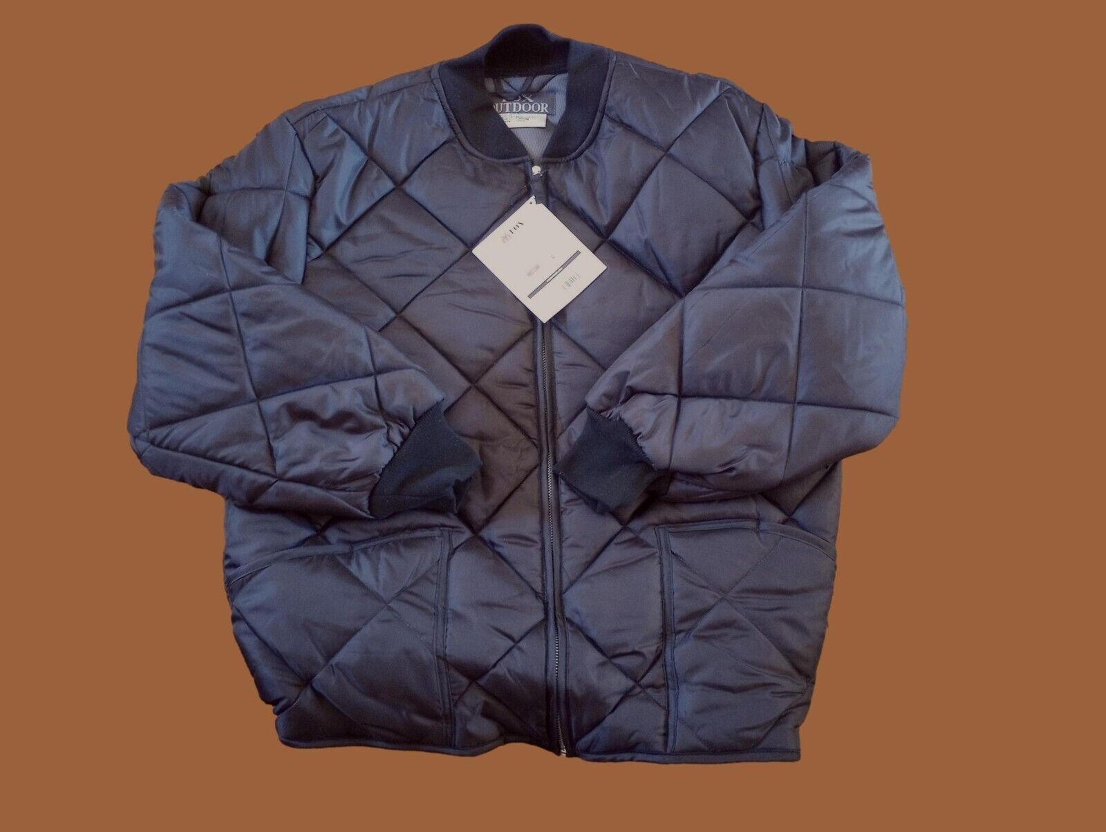 Urban utility jacket field jacket cold weather quilted liner coat blac ...