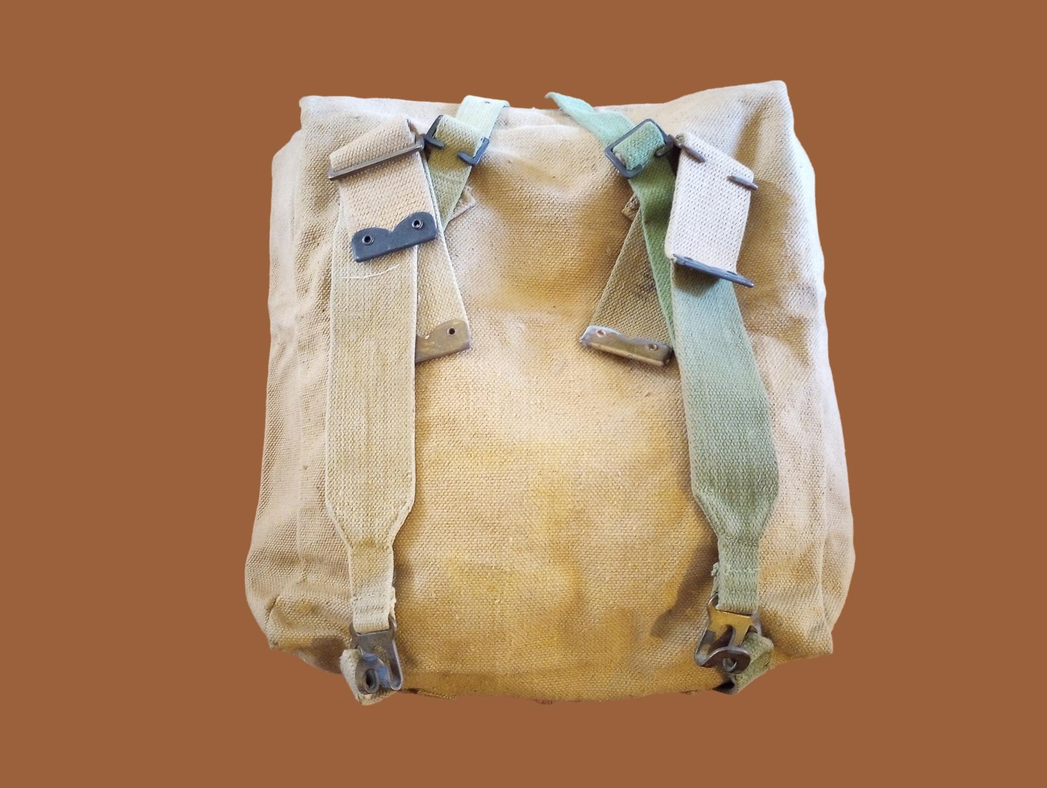 GENUINE P-37 BRITISH MILITARY LARGE BACKPACK COMPLETE WITH ALL STRAPS ...