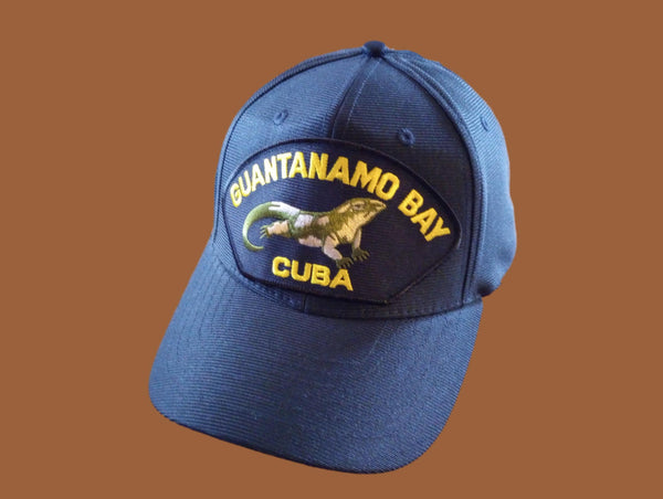 U.S MILITARY NAVAL GUANTANAMO BAY HAT U.S MILITARY OFFICIAL BALL CAP U ...