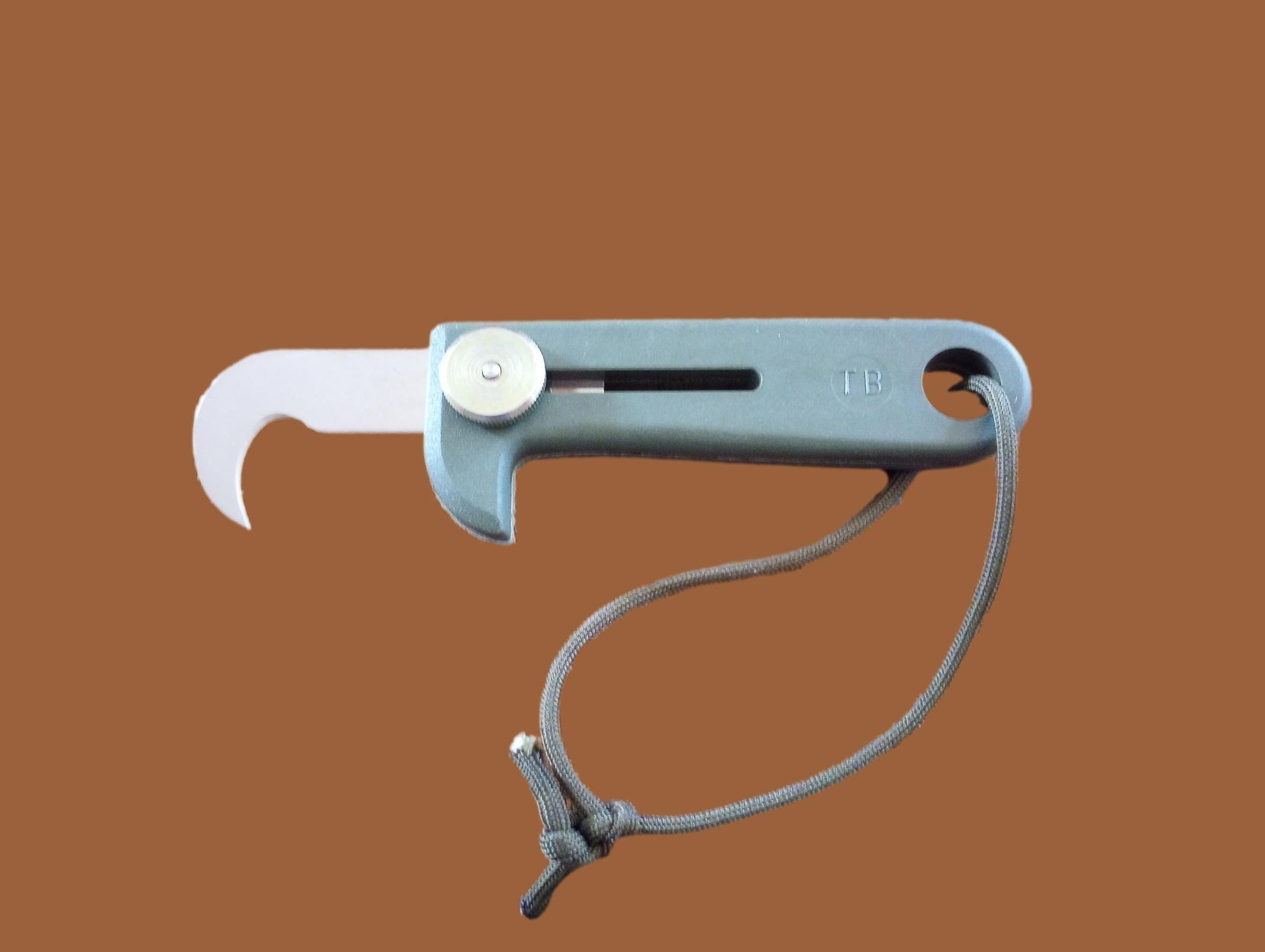 FRENCH MILITARY KNIFE AIRBORNE PARATROOPER LINE BELT ROPE CUTTER – Clay ...