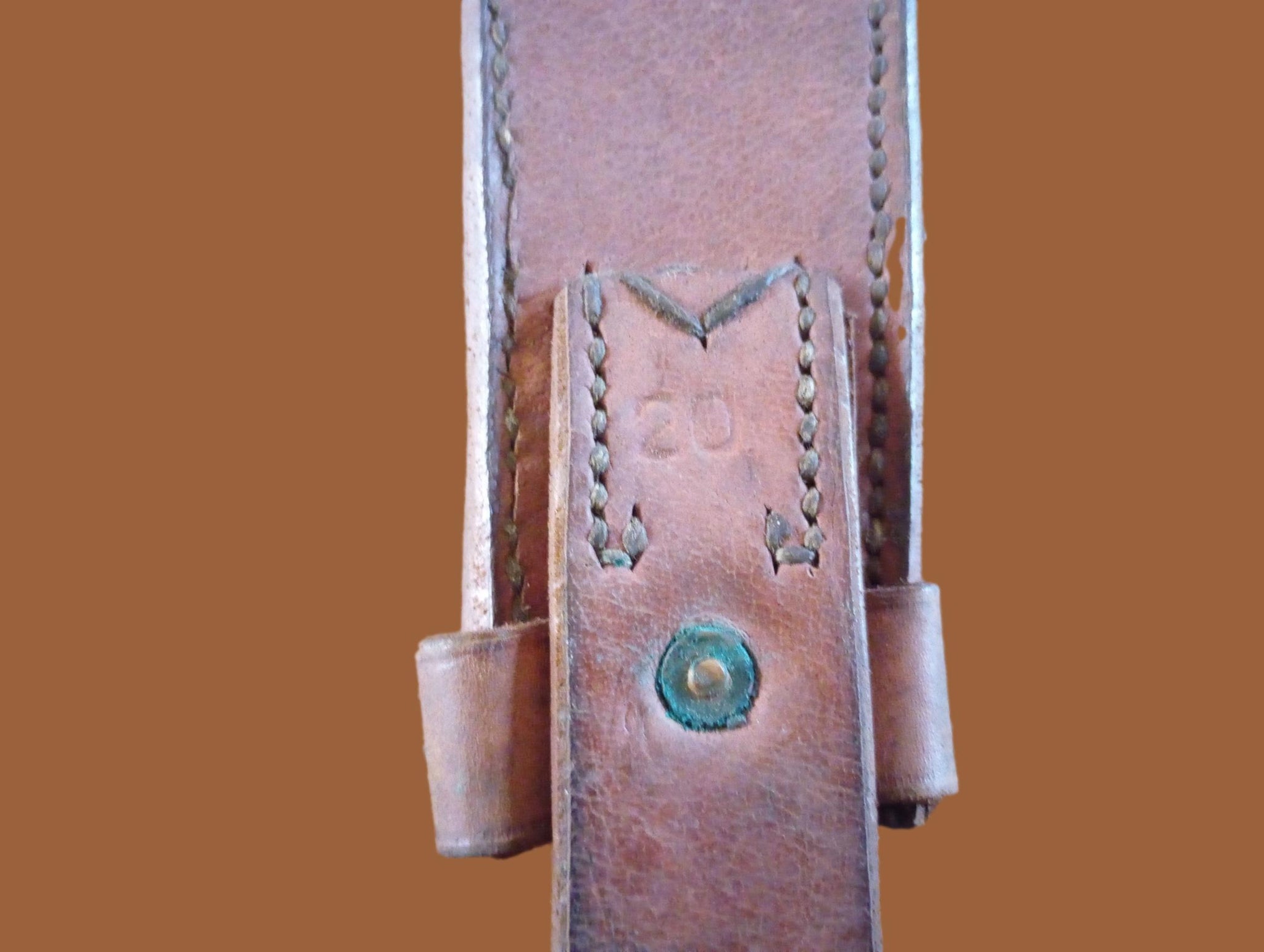 WWII BRITISH MILITARY LEATHER MACHETE CASE DATED 1945 ORIGINAL – Clay's ...