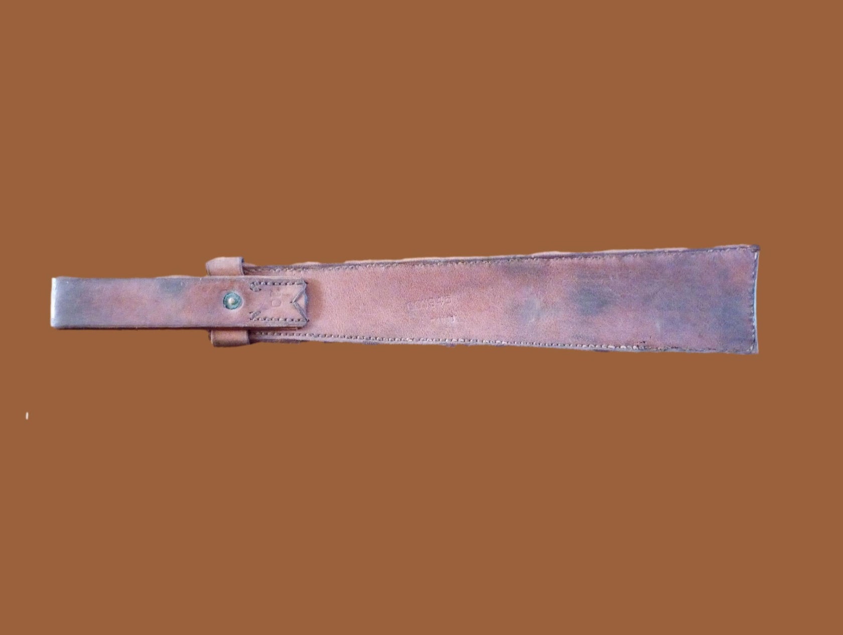 WWII BRITISH MILITARY LEATHER MACHETE CASE DATED 1945 ORIGINAL – Clay's ...