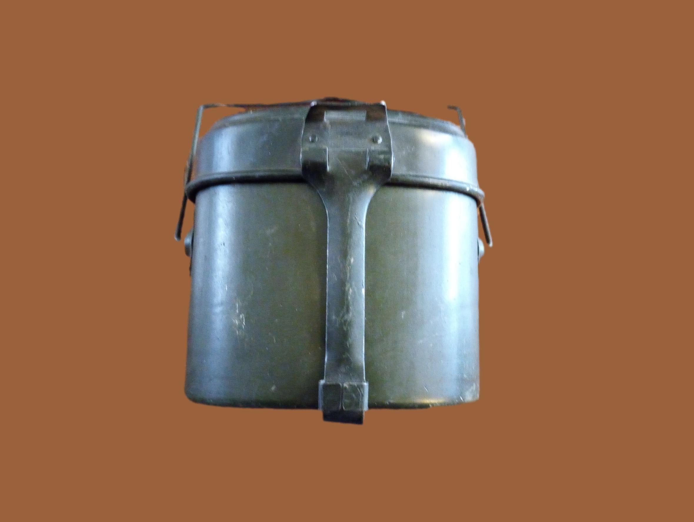 ORIGINAL ROMANIAN MILITARY 2 PIECE MILITARY MESS KIT CAMPING SURVIVAL ...