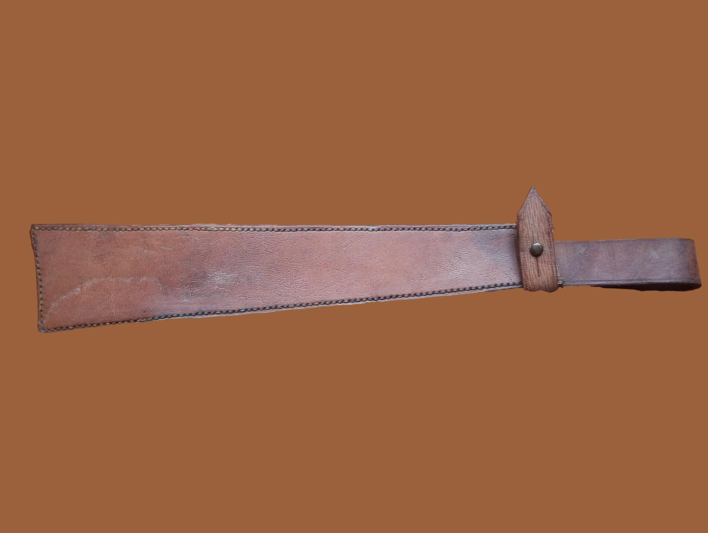 WWII BRITISH MILITARY LEATHER MACHETE CASE DATED 1945 ORIGINAL – Clay's ...