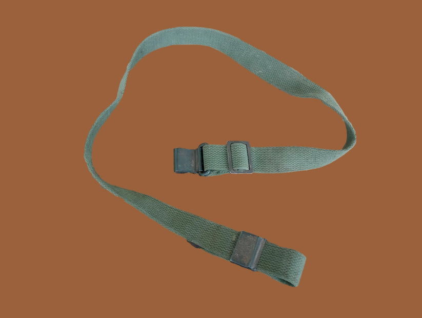 U.S MILITARY WWII OR POST WAR M-1 GARAND RIFLE SLING 1954 OD GREEN WEB ...