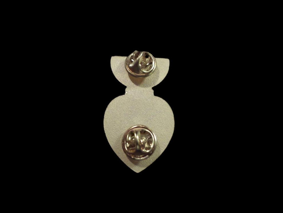 U.S MILITARY PURPLE HEART HAT PIN BADGE DOUBLE CLUTCH BACK – Clay's ...