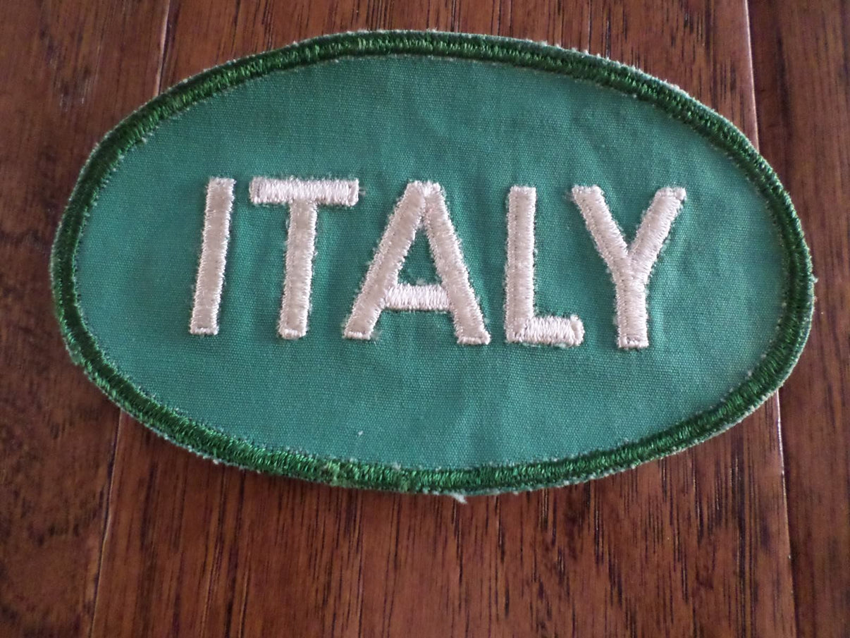 WWII U.S MILITARY RARE ITALY PRISONER PATCH ITALIAN PRISONER OF WAR PO ...