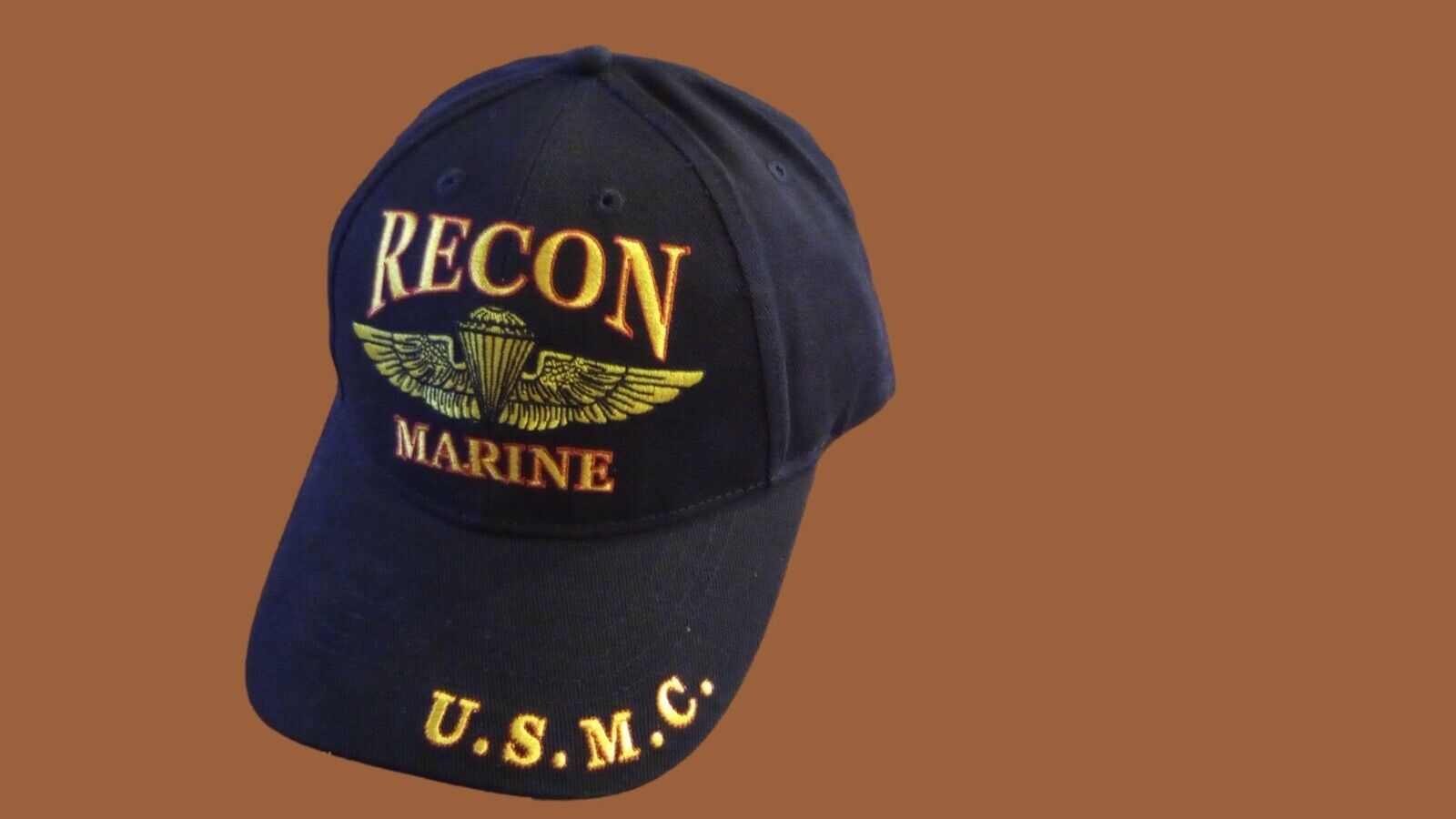 U.S Military Marine Corps Recon Embroidered USMC Licensed Baseball Hat ...