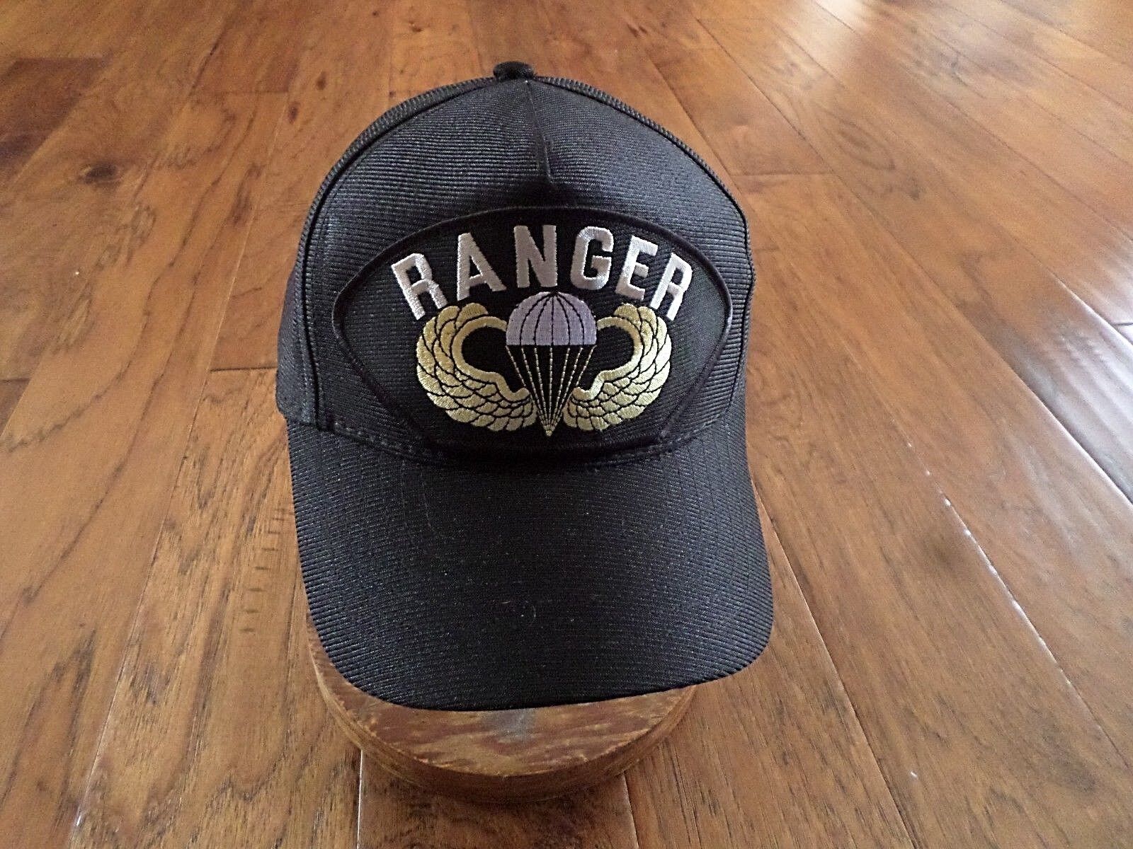 U.S ARMY AIRBORNE RANGER HAT JUMP WINGS U.S MILITARY OFFICIAL BALL CAP – Clay's Military