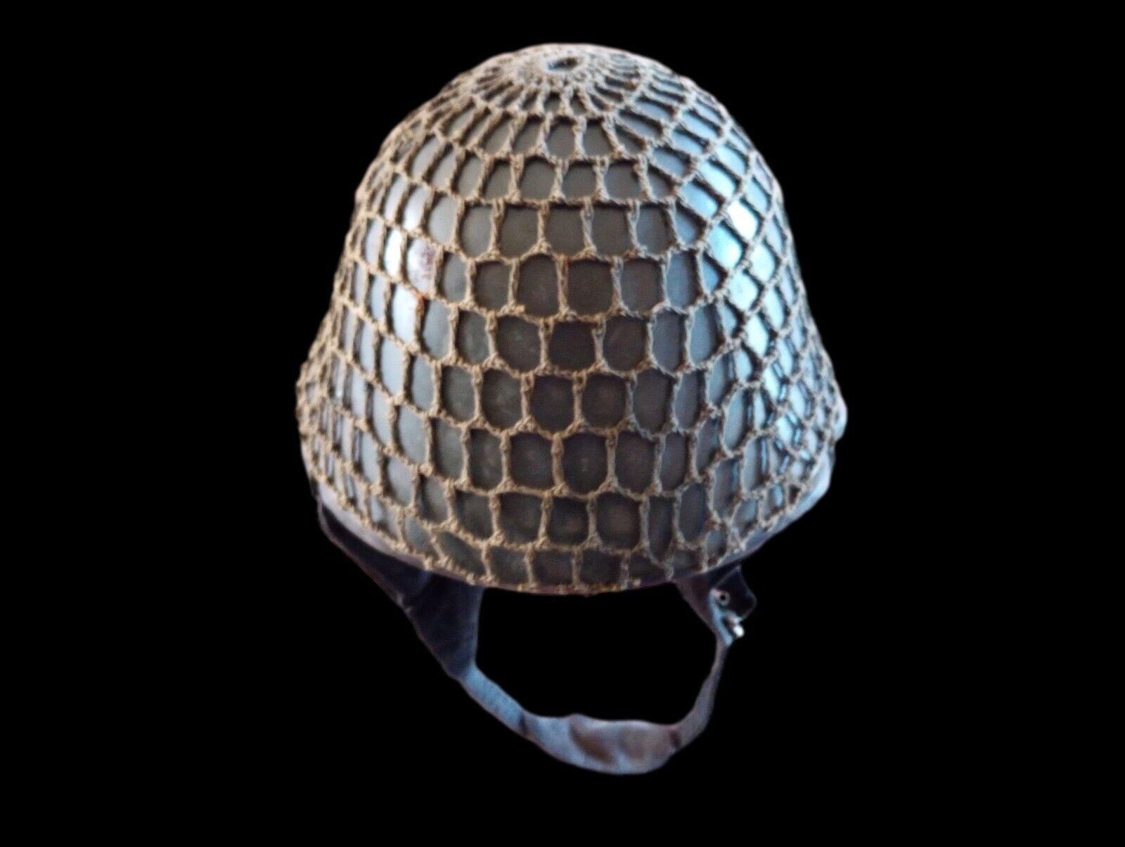 ROMANIAN MILITARY M73 AIRBORNE PARATROOPER HELMET COLD WAR ORIGINAL ...