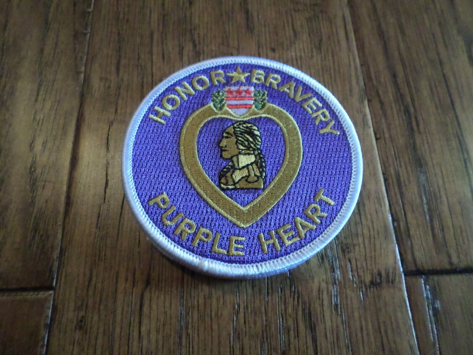 U.S MILITARY PURPLE HEART EMBROIDERED PATCH UNITED STATES ARMED FORCES ...