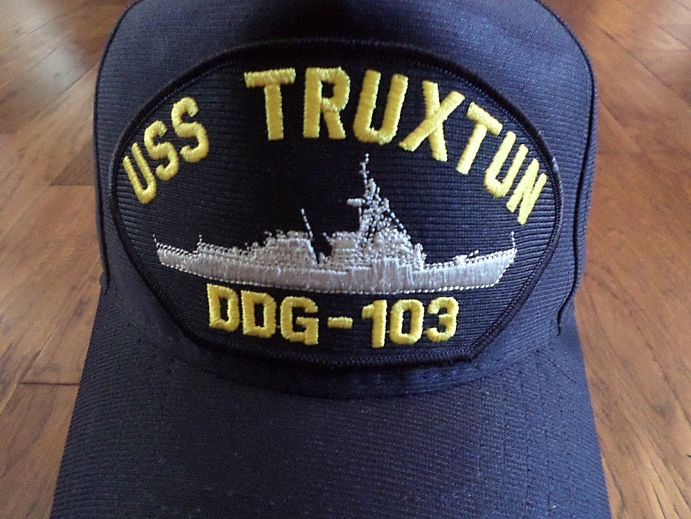 USS TRUXTUN DDG-103 NAVY SHIP HAT U.S MILITARY OFFICIAL BALL CAP U.S.A ...