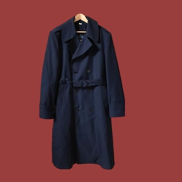 MILITARY ISSUE AIR FORCE OVERCOAT DRESS TOP COAT NEPTUNE GARMENT NEW I ...