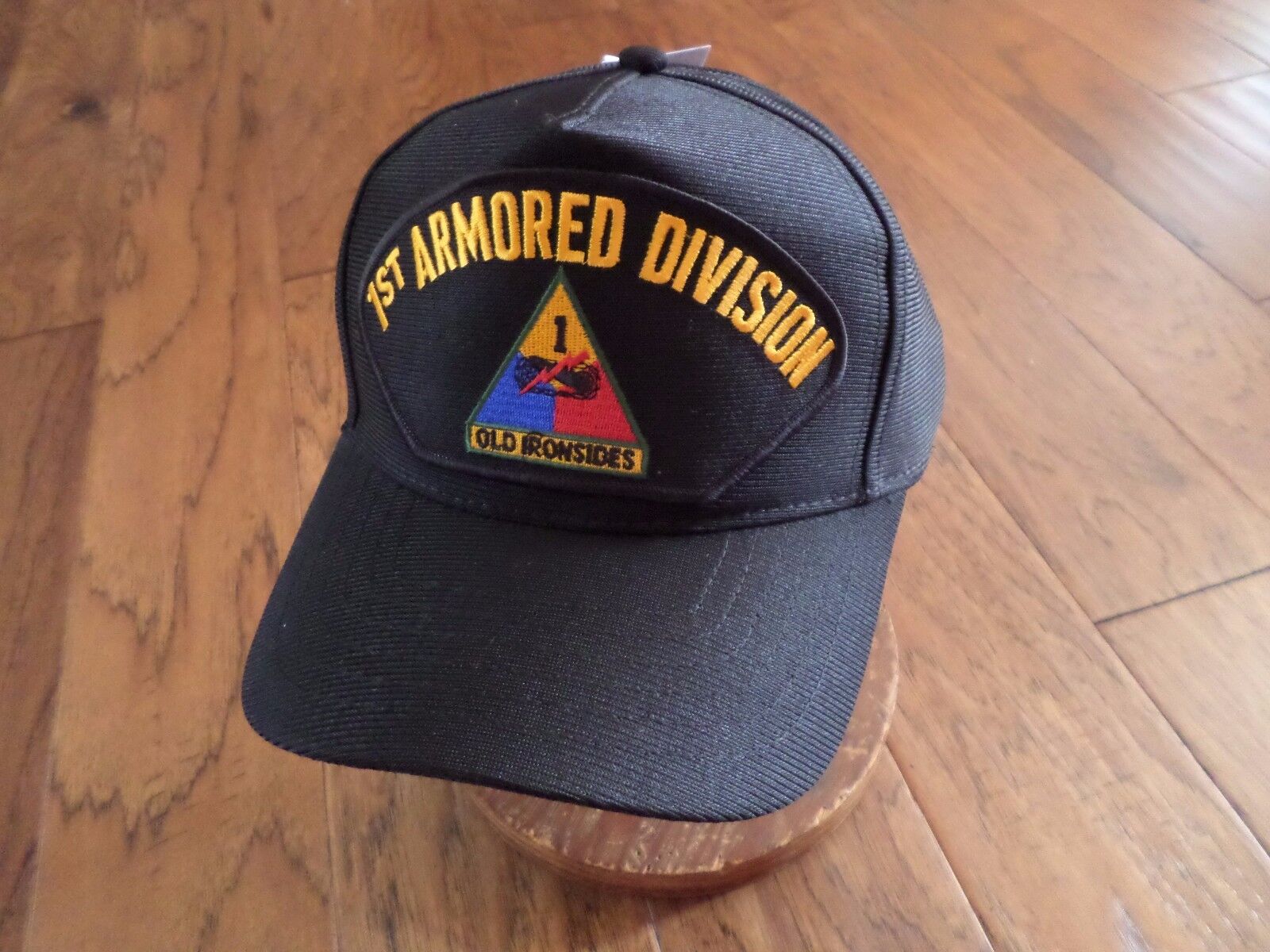 U.S ARMY 1ST ARMORED DIVISION HAT U.S MILITARY OFFICIAL BALL CAP U.S.A ...