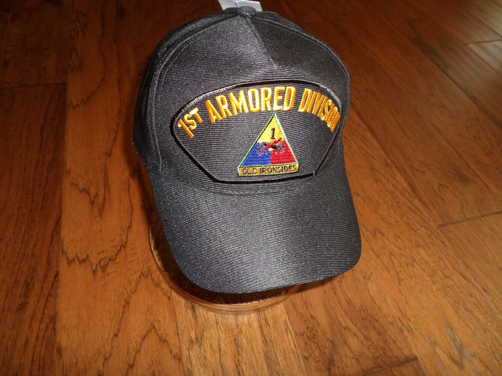 U.S ARMY 1ST ARMORED DIVISION HAT U.S MILITARY OFFICIAL BALL CAP U.S.A ...