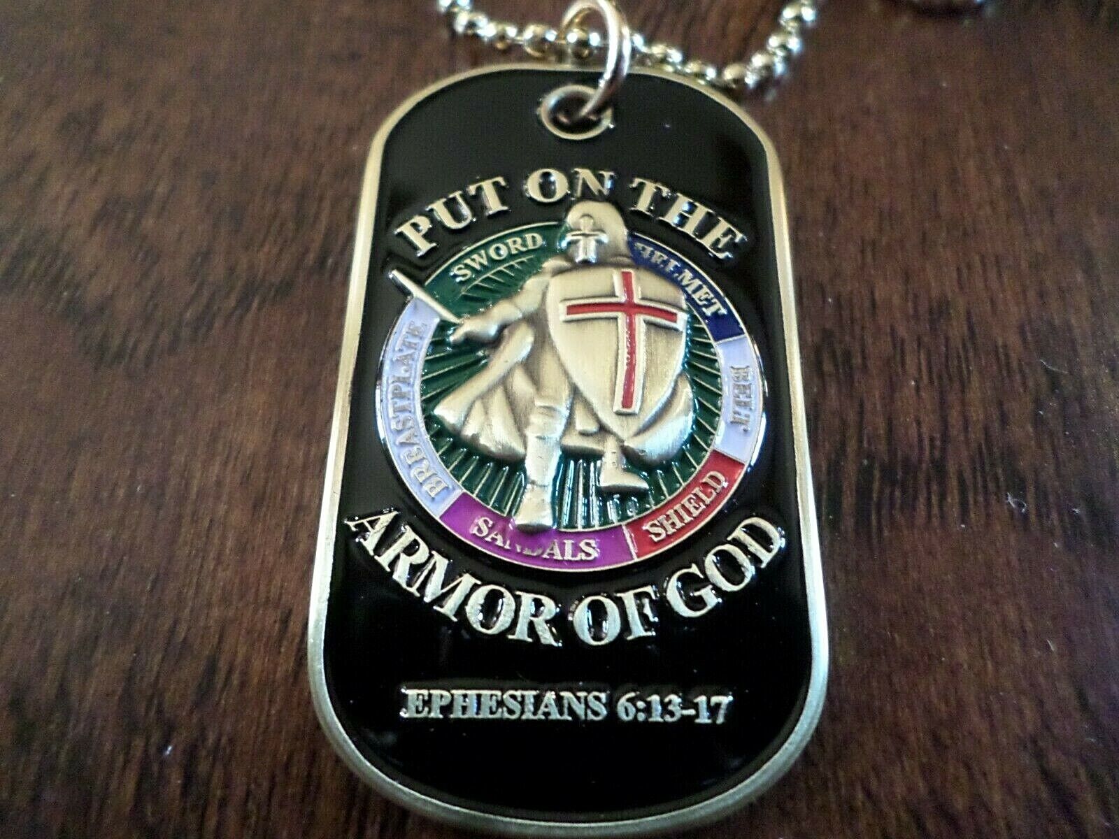 ARMOR OF GOD RELIGIOUS DOG TAG KEY CHAIN MARINE CORPS ARMY NAVY AIR FO ...
