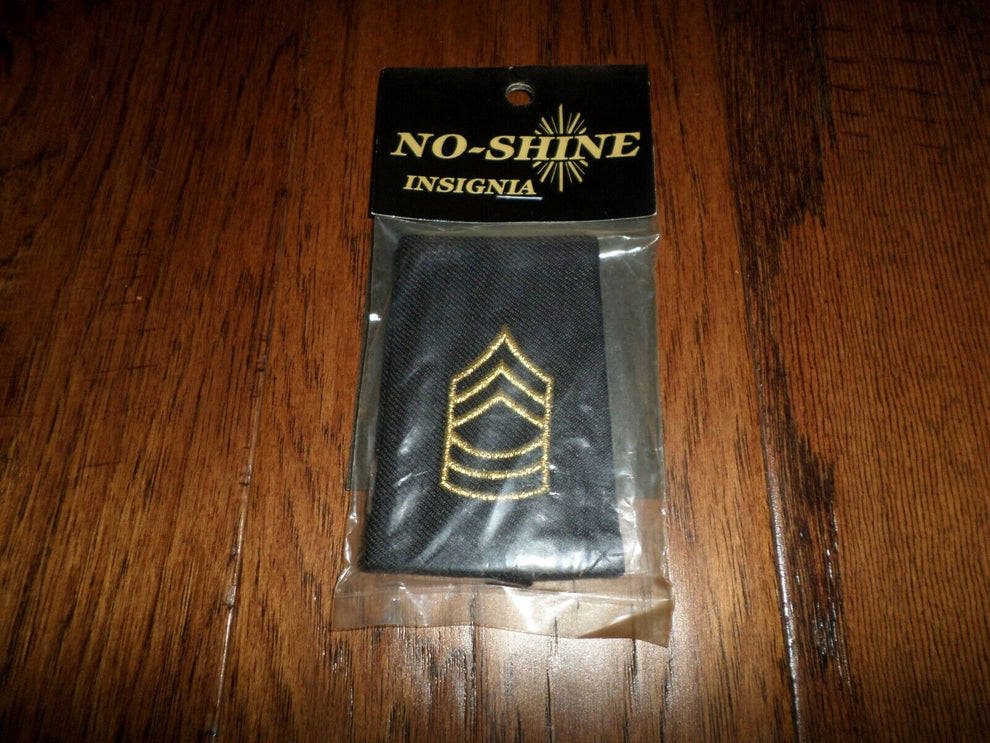 U.S MILITARY ARMY EPAULETS MASTER SERGEANT SHOULDER RANK POLICE EPAULE ...