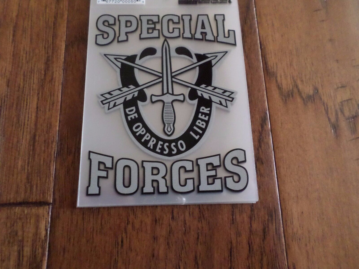 U.S ARMY SPECIAL FORCES WINDOW DECAL BUMPER STICKER – Clay's Military