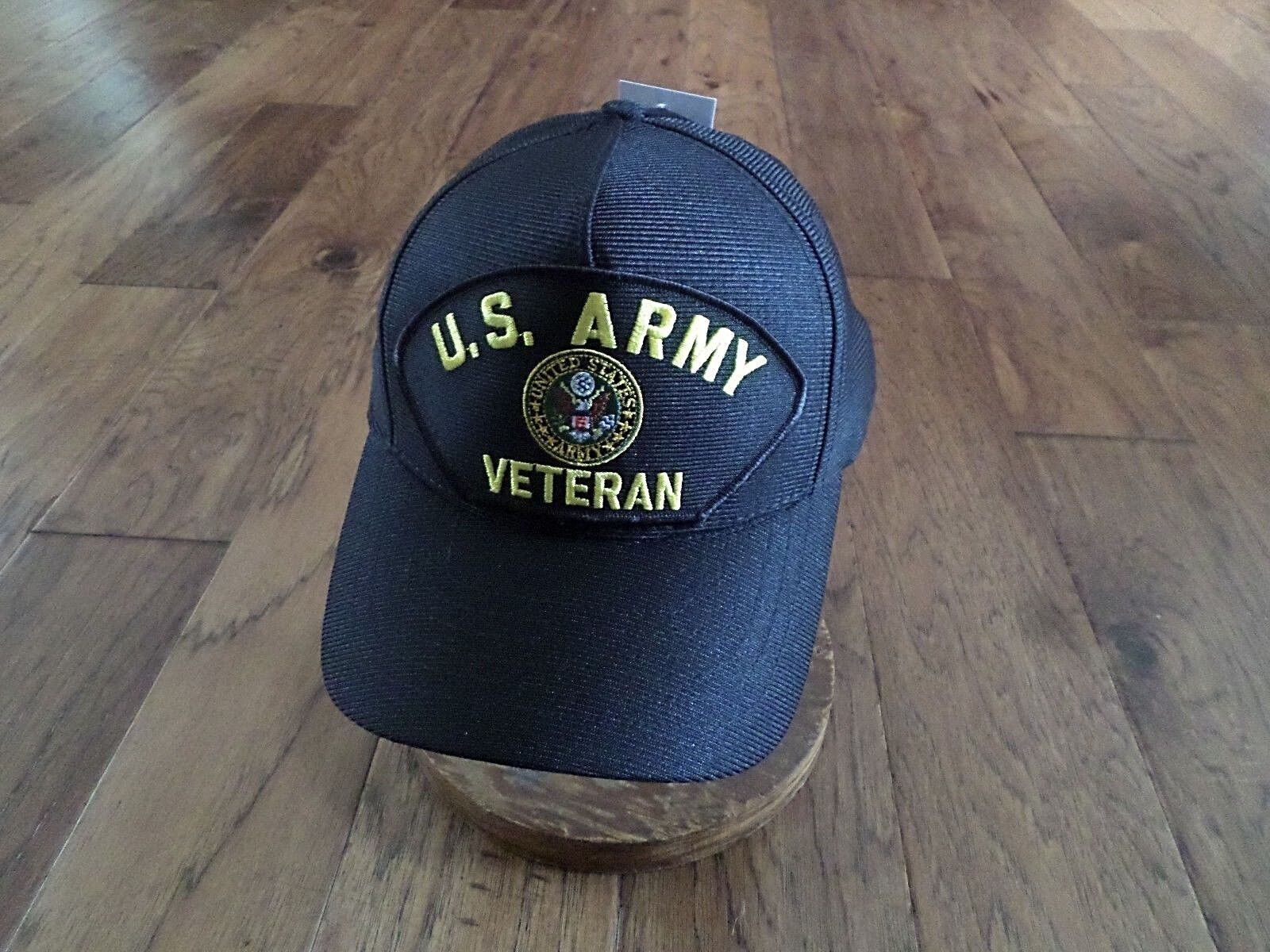 U.S MILITARY ARMY VETERAN HAT U.S MILITARY OFFICIAL BALL CAP U.S.A MAD ...