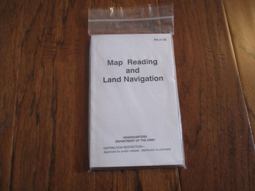 U.S ARMY MAP READING AND LAND NAVIGATION HANDBOOK GRIDS OVERLAYS GUIDE ...