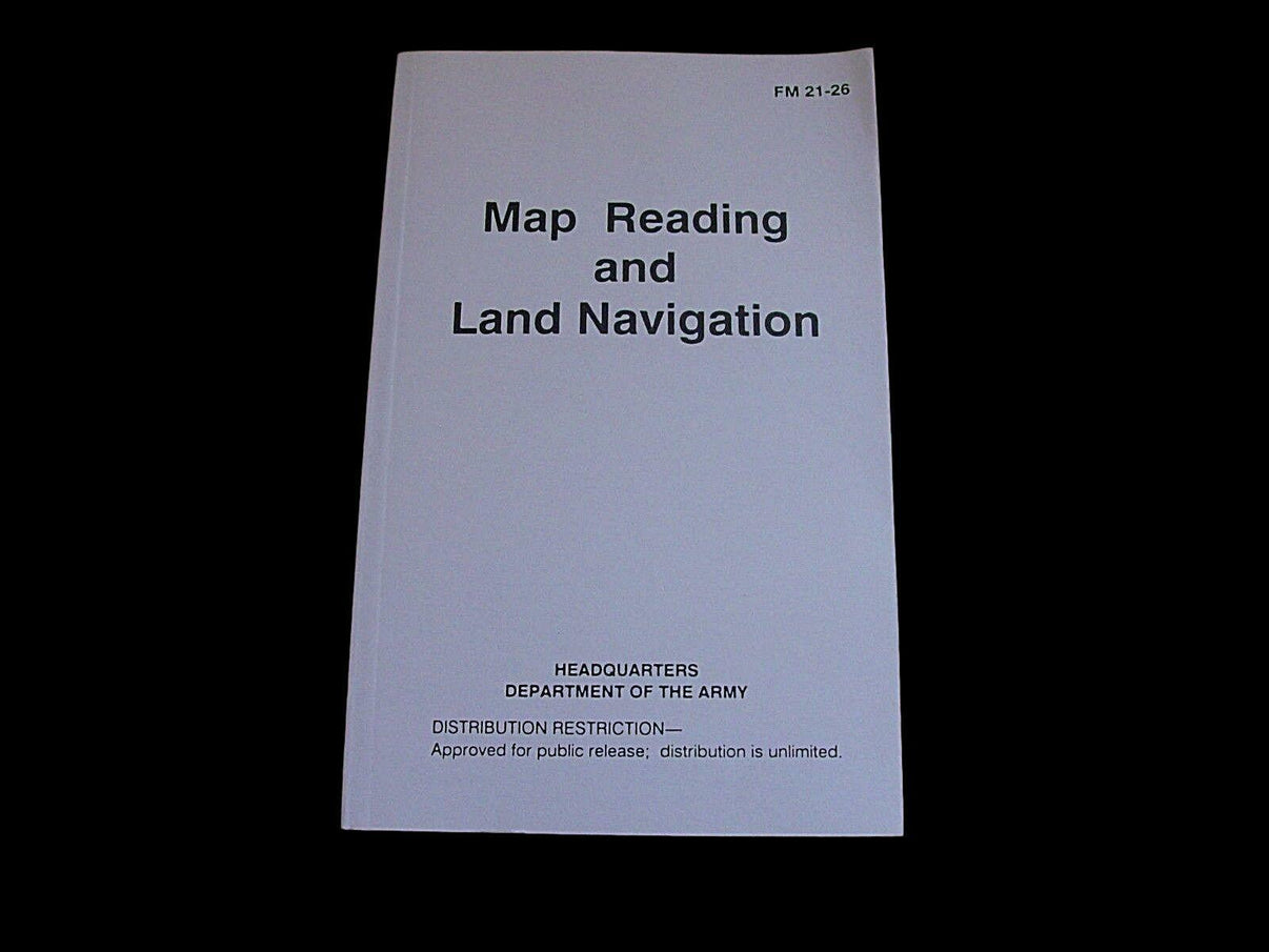 U.S ARMY MAP READING AND LAND NAVIGATION HANDBOOK GRIDS OVERLAYS GUIDE ...