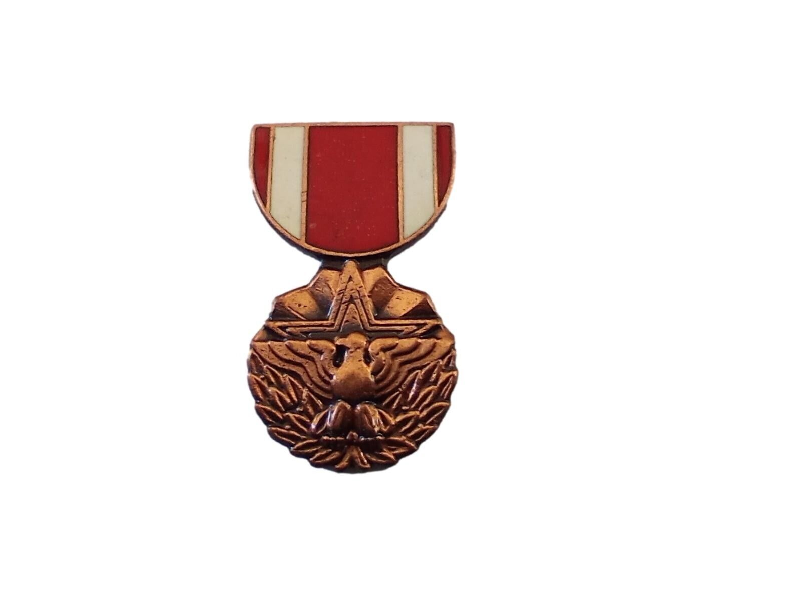 U.S MILITARY MERITORIOUS SERVICE MEDAL HAT LAPEL PIN MINIATURE SIZE 1 ...