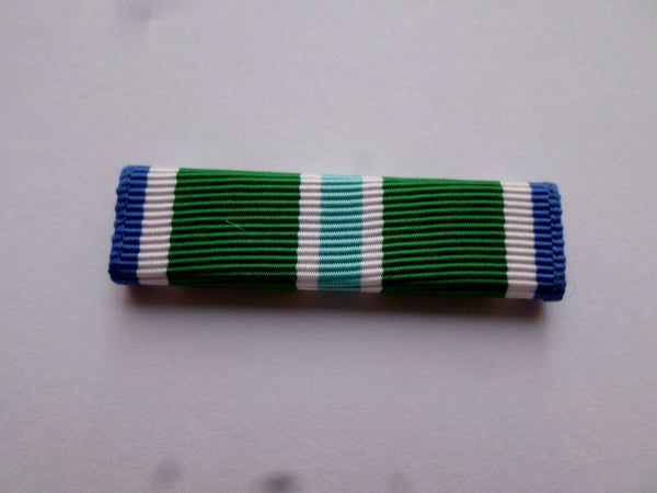 COAST GUARD MERITORIOUS UNIT COMMENDATION RIBBON WITH BRASS RIBBON HOL ...