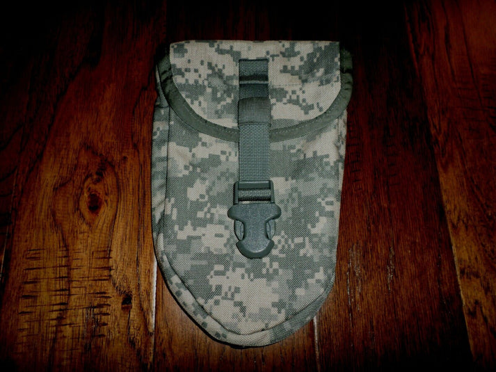 MILITARY CAMOUFLAGE MOLLE II SHOVEL CASE POUCH ENTRENCHING TOOL CARRIE ...