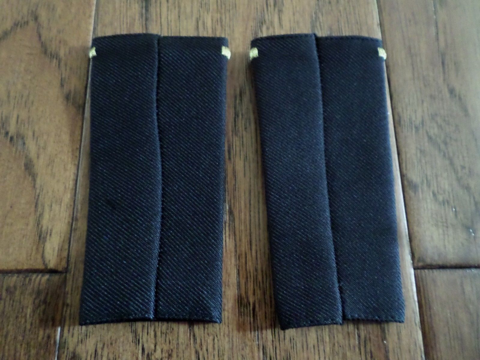 U.S MILITARY ARMY EPAULETS 1st LIEUTENANT SHOULDER RANK BLACK USA MADE ...