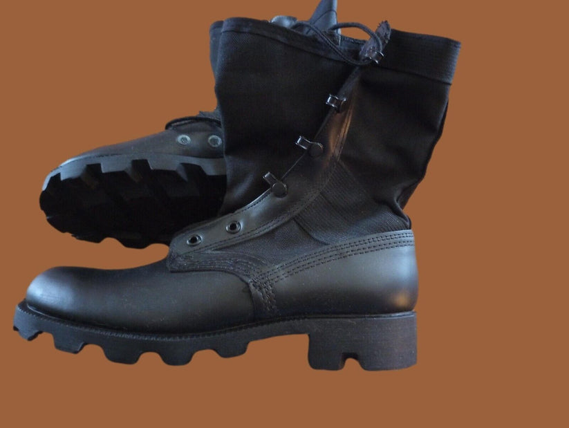 US MILITARY ISSUE JUNGLE BOOTS PANAMA SOLE RO SEARCH SPIKE PROTECTIVE ...