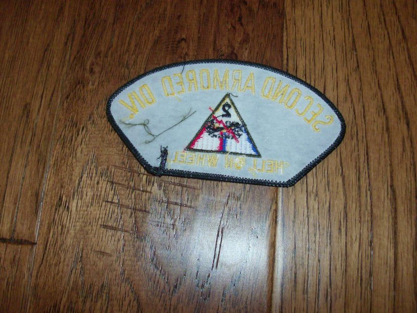 U.S ARMY SECOND ARMORED DIVISION HAT PATCH. – Clay's Military