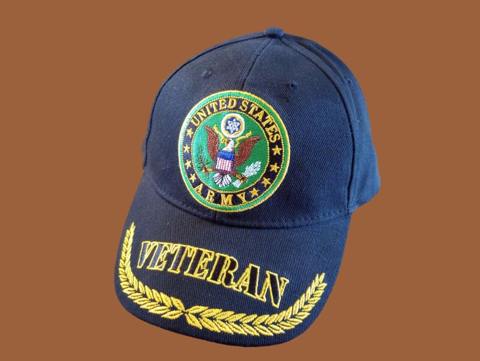 U.S Military Army Veteran Embroidered Baseball Hat U.S Army Licensed C ...