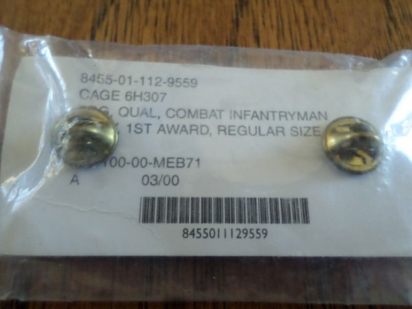 U.S MILITARY ISSUE ARMY CIB FIRST AWARD COMBAT INFANTRY BADGE USA MADE ...