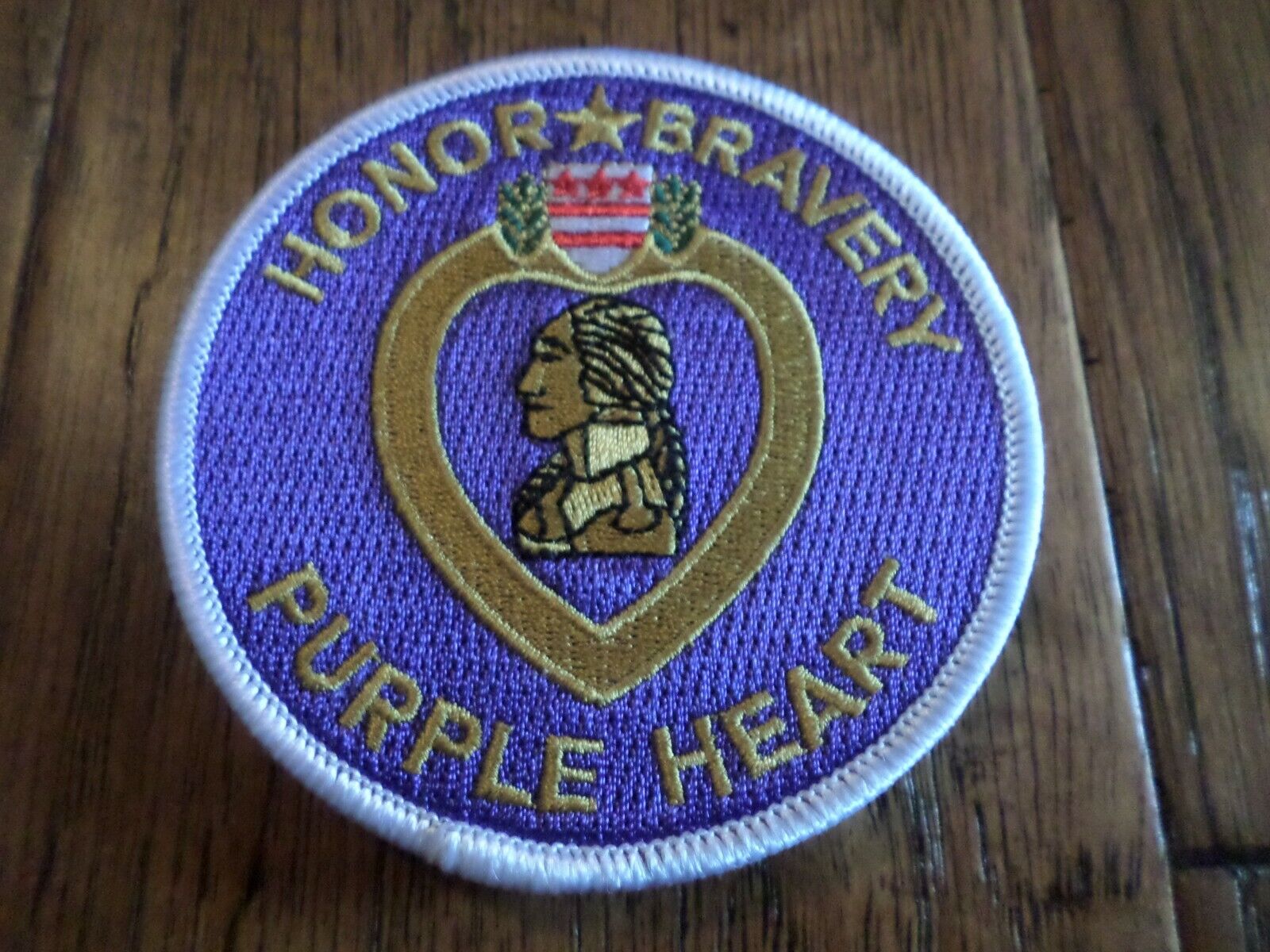 U.S MILITARY PURPLE HEART EMBROIDERED PATCH UNITED STATES ARMED FORCES ...