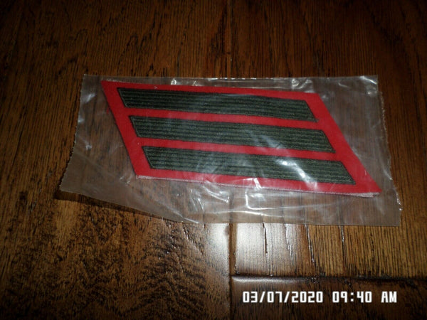 MARINE CORPS SERVICE STRIPES SLEEVE PATCHES SERVICE DRESS UNIFORM RANK ...