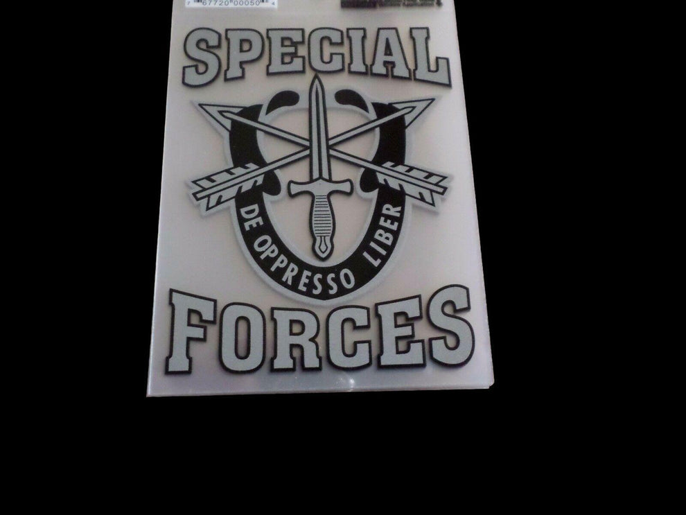U.S ARMY SPECIAL FORCES WINDOW DECAL BUMPER STICKER – Clay's Military