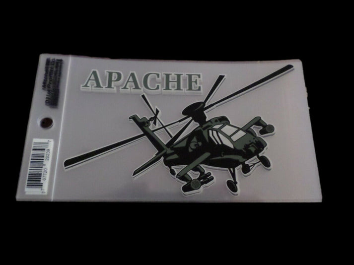 U.S MILITARY ARMY APACHE AIR ASSAULT HELICOPTER WINDOW DECAL BUMPER ST ...