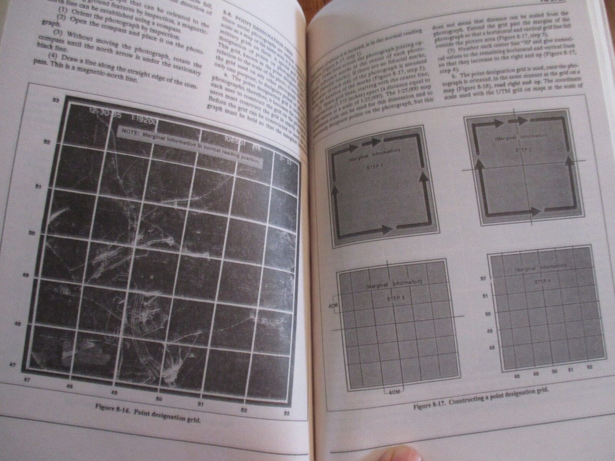 U.S ARMY MAP READING AND LAND NAVIGATION HANDBOOK GRIDS OVERLAYS GUIDE ...